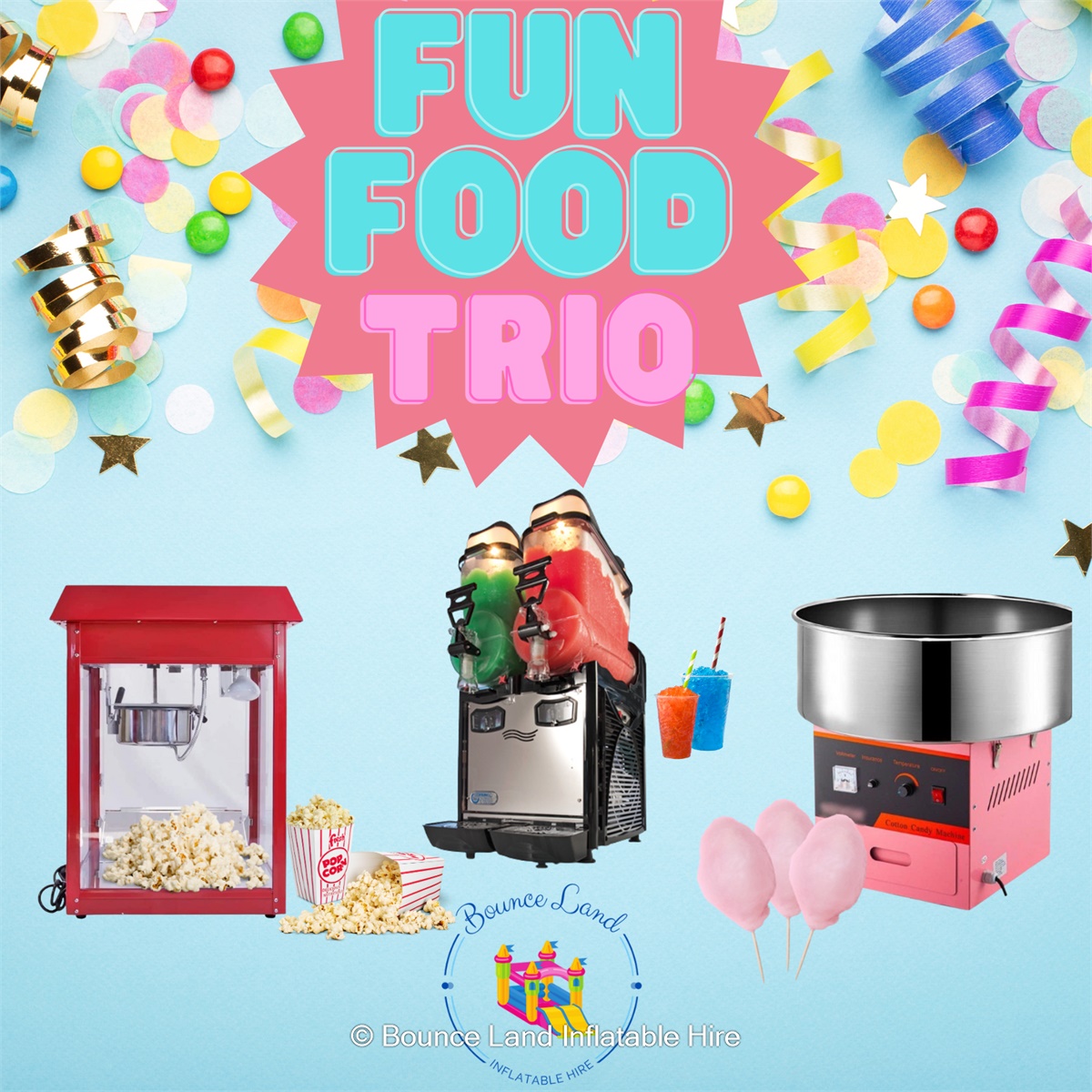 Fun Food Trio - Hire in Waterford, Kilkenny, Wexford, Tipperary, Carlow ...