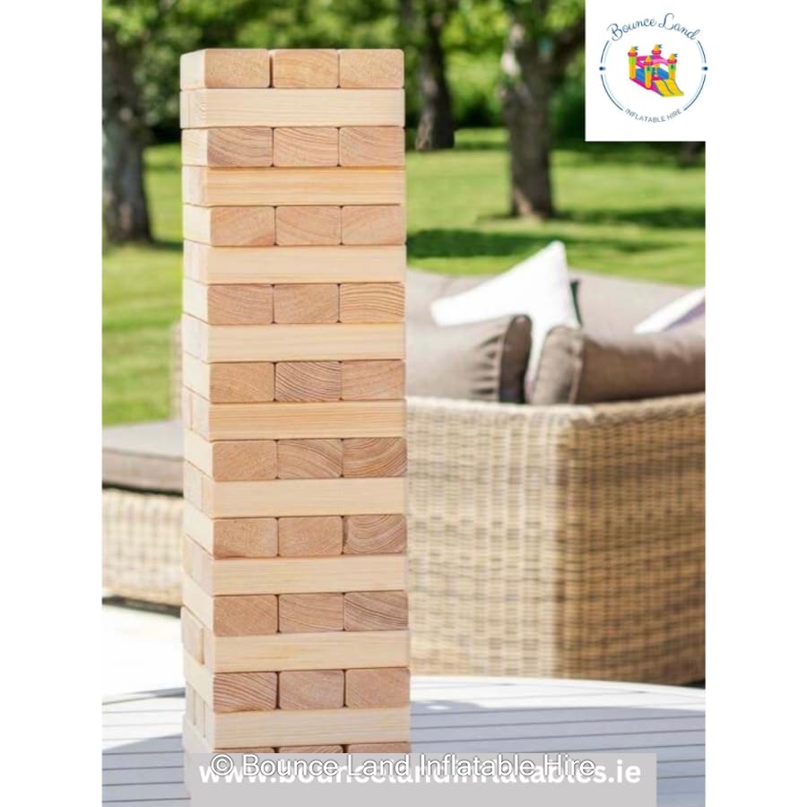 Giant Jenga Garden Game - Hire in Waterford, Kilkenny, Wexford ...